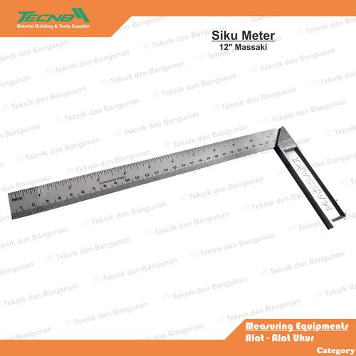 Jual Penggaris Siku Meter Tukang 12" Masaki - Kota Medan - Teknik Dan ...