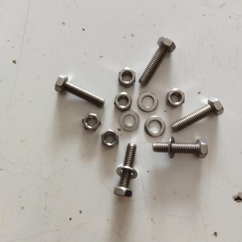 Jual Baut+ Mur+Ring plat stainless 304,M5x20 kunci 8 - Kab. Tangerang ...