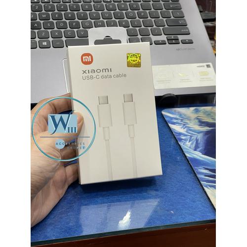 Jual PD 67W KABEL CHARGER 6A XIAOMI REDMI TYPE C TO C DATA CABLE 1M ...