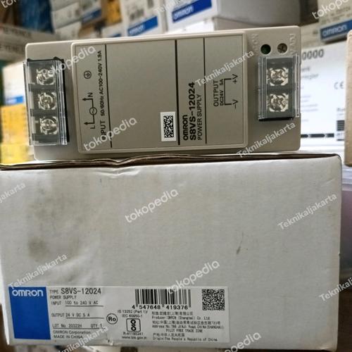 Jual Power Supply Omron S8VS-12024 (24VDC 5A) - Jakarta Barat - Teknikaljakarta | Tokopedia