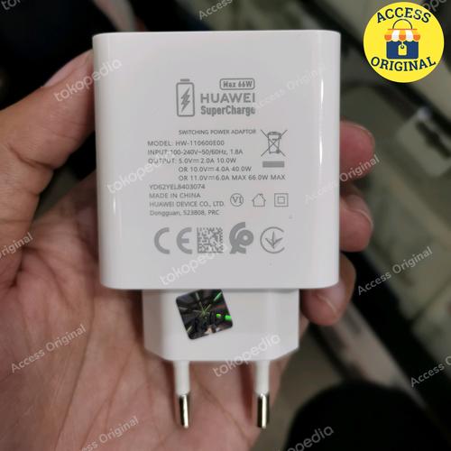 Jual Huawei Charger Adaptor P50 Mate 50 Supercharge 66W USB C Original ...
