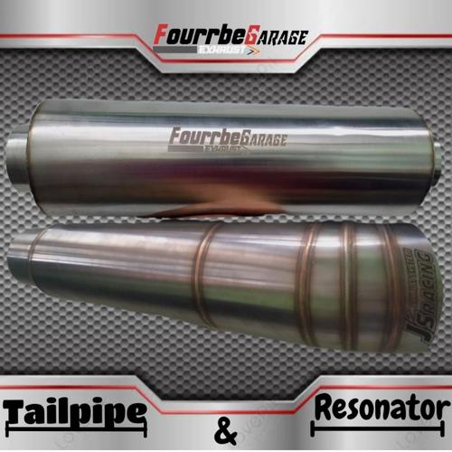 Jual Knalpot & Resonator Tailpipe mobil diesel Suara bass bulat inlet ...