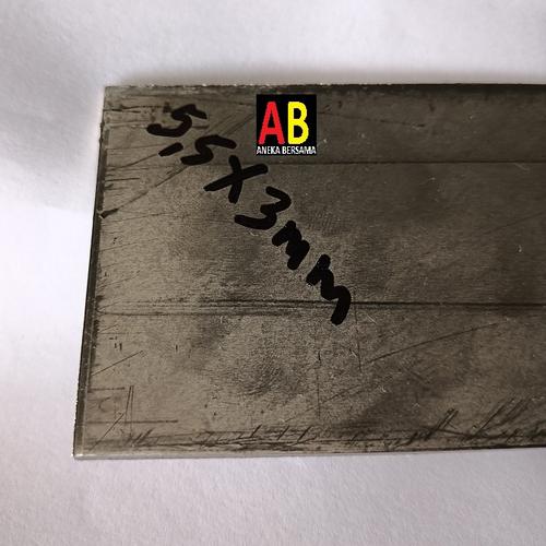 Jual Plat Strip Stainless Steel Dof 2B Lebar 5.5cm Tebal 3mm 122cm ...