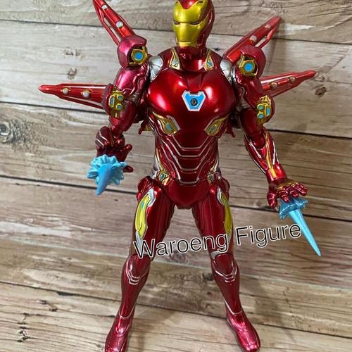 Jual Iron Man Mark 50 Nano Weapon Action Figure Marvel Recast - GLOSSY ...