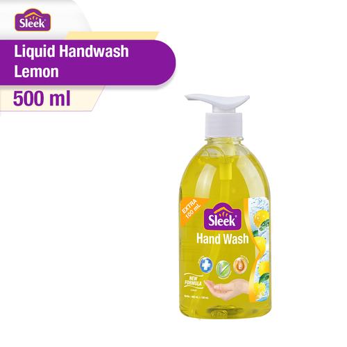 Jual SLEEK Handwash botol / Sabun Cuci Tangan Sleek 500 ml - lemon ...
