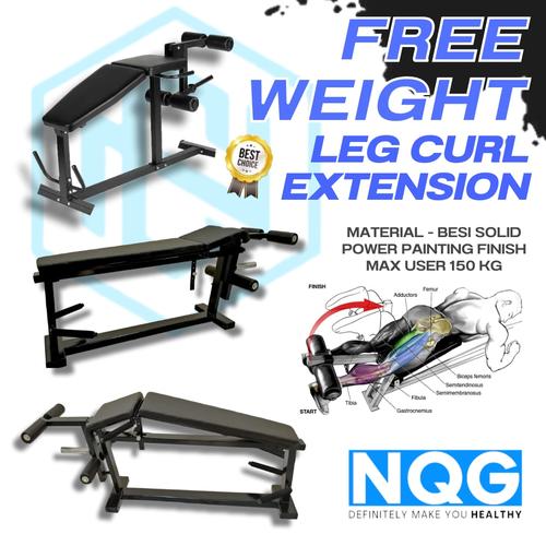 Jual ALAT FITNES GYM LEG CURL LEG EXTENSION FREEWEIGHT - Jakarta Pusat ...