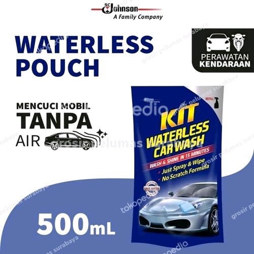 Jual Shampo mobil tanpa air KIT Waterless car wash REFILL pouch 500ml ...