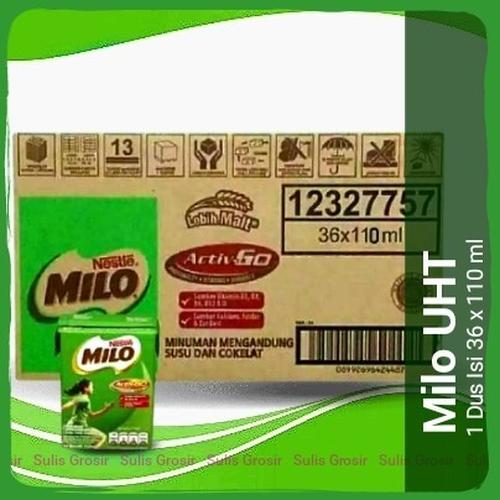 Jual Susu Milo Kotak Coklat ACTIVE GO UHT - 110 ml (1 dus isi 36 kotak) - Jakarta Selatan - toko ...