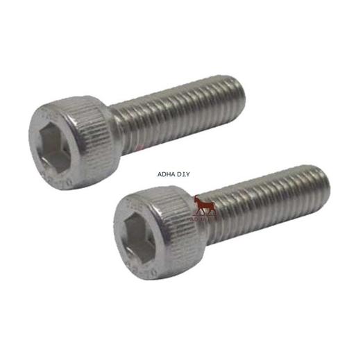 Jual BAUT L M3 STAINLESS STEEL 304 FULL DRAT PITCH 0.5MM KUNCI L2.5 ...