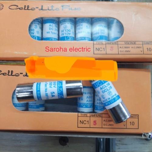 Jual FUSE KAPAL 15x50 5A 500V 250VDC FUSE MARINE 5A BISA U 15x52 - Jakarta Barat - SAROHA ...