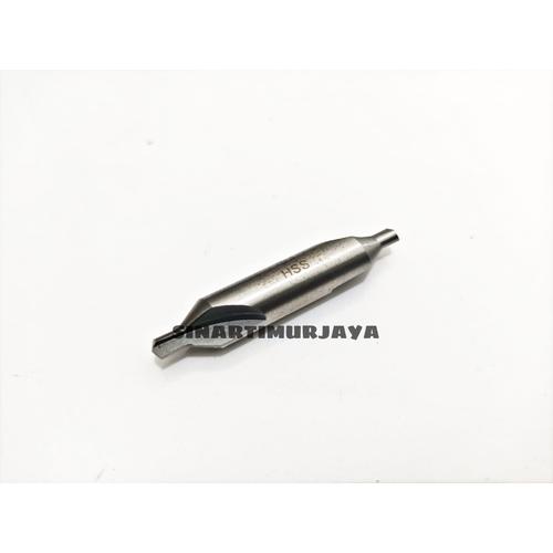 Jual CENTER DRILL 4MM / CENTER BOR 4MM TYPE BS 4 / MATA BOR CENTER 4MM ...