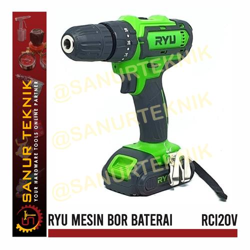 Jual RYU RCI20V RCI 20V CORDLESS DRILL MESIN BOR BATERAI BATRAI 20V ...
