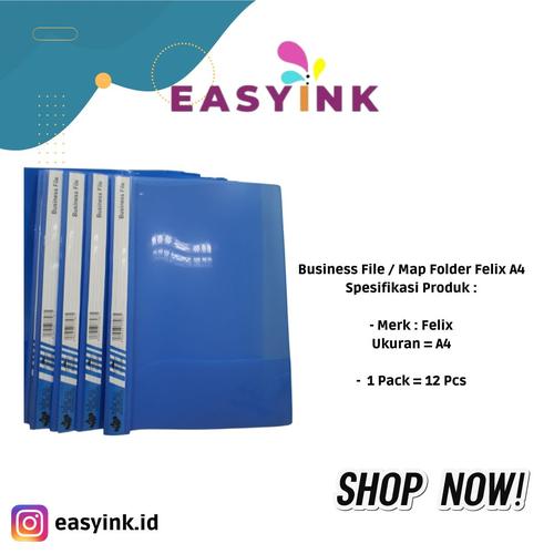 Jual Business File / Map Folder Felix A4 - Jakarta Selatan - Easy Ink ...