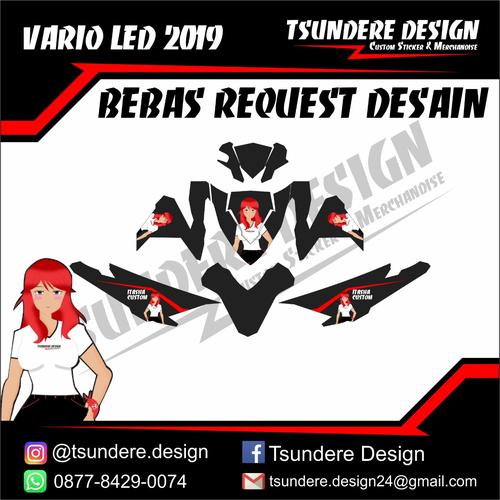 Jual DECAL VARIO ALL SERIES, ITASHA CUSTOM DESAIN, STICKER VARIO CUSTOM ...