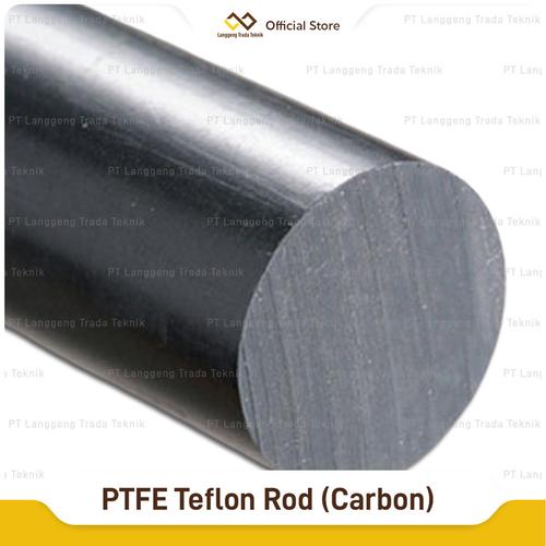 Jual PTFE Teflon Rod (Carbon) - Ukuran Panjang 30cm - 20mm*30cm - Kota ...