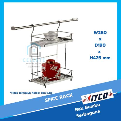 Jual VITCO Spice Rack / Rak Bumbu Dapur Serbaguna - Jakarta Utara ...