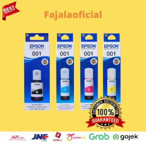 Jual Tinta refill 001 epson 1 set Printer L4150 L6160 L6170 L6190 ORIGINAL - Jakarta Selatan ...