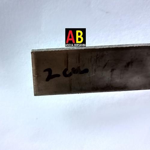 Jual Plat Strip Stainless Steel Dof 2B Lebar 2cm Tebal 3mm 122cm - Kota ...