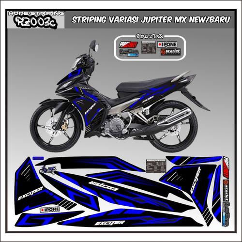 Jual Striping Sticker Decal Yamaha Jupiter Mx 135 New kode 003 - 003E ...