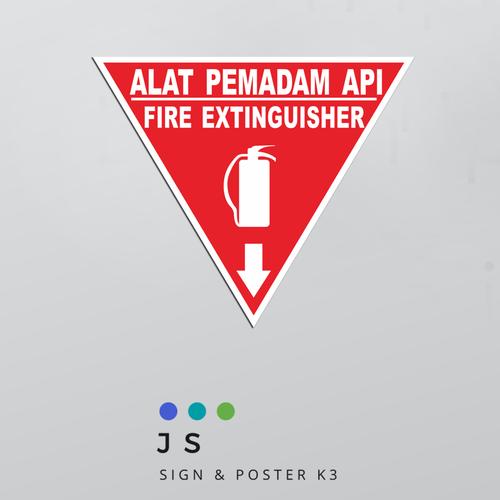 Jual STICKER K3 SAFETYSIGN - ALAT PEMADAM API RINGAN (APAR) 2 BAHASA ...