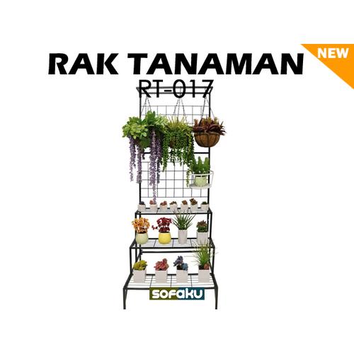 Jual Rak Tanaman RT-017 - Sofaku Rak Tanaman Tangga 4 Tingkat Sandaran ...