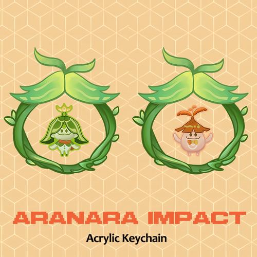 Jual Acrylic Keychain - Aranara Genshin Impact - Music Aranara ...