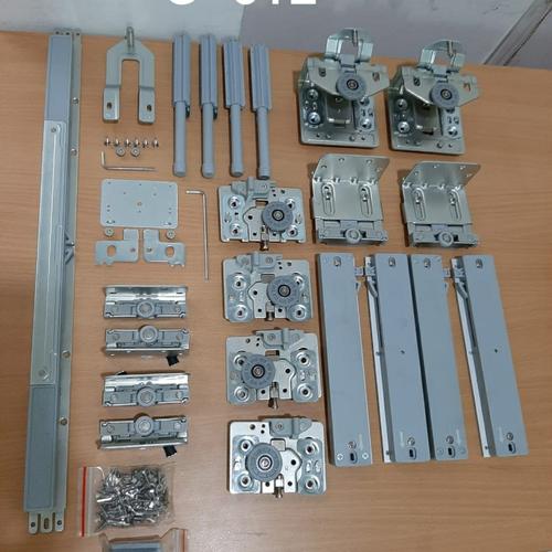 Jual Rel roda sliding door lemari G 612 HARFIT 3 D + rel 3.5m SD soft c ...