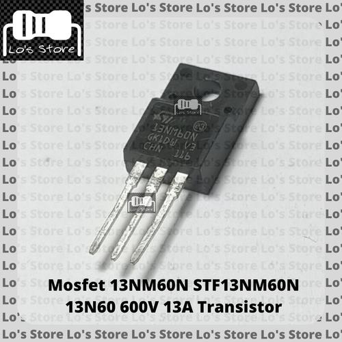Jual Transistor Mosfet 13NM60N STF13NM60N 13N60 600V 13A Laser Marking ...
