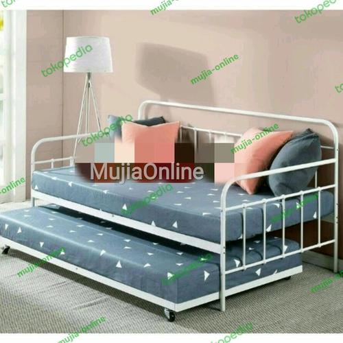 Jual SOFA BED DAY & NIGHT RANJANG BESI KUAT MEWAH MODERN MINIMALIS ...