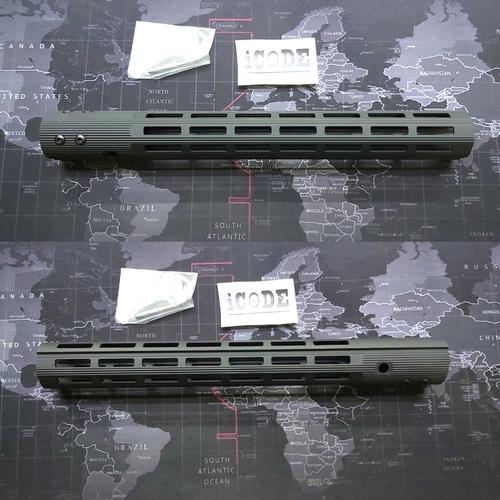Jual ris ALG Defense V1 mlok 15inch m-lok cnc rail system aeg gbbr ...