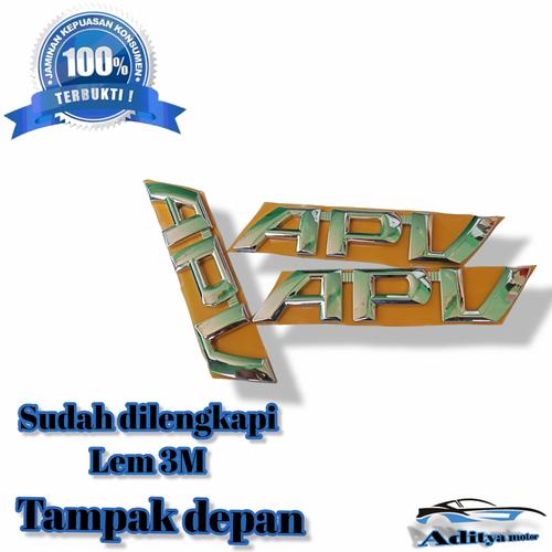 Jual Emblem APV tulisan APV bacaan APV logo APV lambang APV original ...