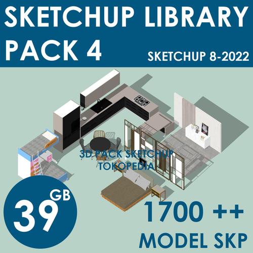 Jual Sketchup Model Library Pack 04- Sketchup 8-2021 - Google Drive ...