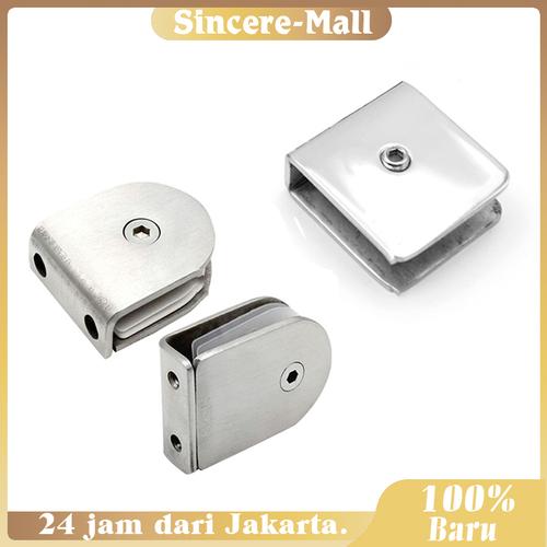 Jual Penjepit Kaca Stainless Glass Clip Jepit Kaca Penjepit Kaca Kotak ...