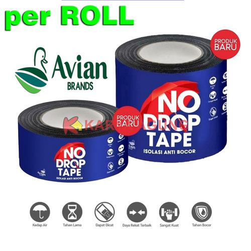 Jual NO DROP TAPE Isolasi Anti Bocor / Lakban Penambal Seng Atap Pipa ...