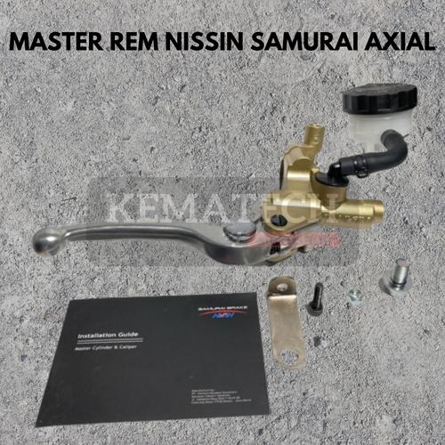 Jual MASTER REM NISSIN SAMURAI AXIAL 13mm | BRAKE SYSTEM - Kota Bandung - Kematech Motoshop ...
