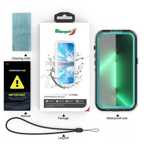 Jual Redpepper iPhone 14 Pro Plus Pro Max Waterproof Case Casing Anti ...