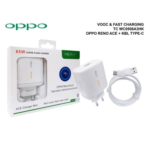 Jual CHARGER OPPO 65W TYPE C SUPERVOOC FAST CHARGING ORIGINAL TC OPPO ...