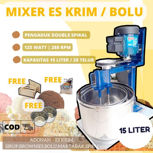 Jual mixer tepung bumbu - Jenis Mesin Pengaduk - Stand Mixer martabak ...