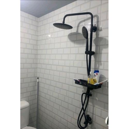 Jual Shower tiang set black/Shower column tiang set/Shower mandi set ...