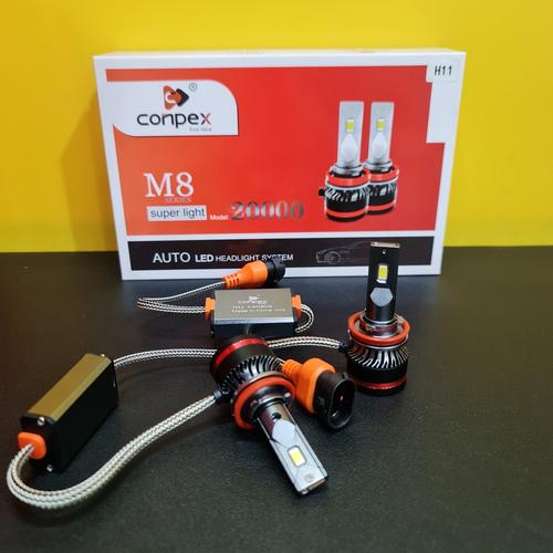 Jual Bohlam LED H11 H8 H16 50W 50 Watt 5000 Lumen CANBUS CONPEX M8 - Kota Tangerang Selatan ...