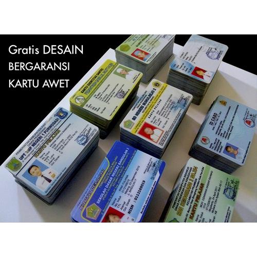 Jual Cetak ID Card, Kartu Pelajar Custom, PVC ID Card, Kartu Staff ...