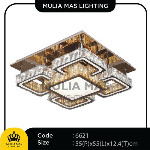 Jual Lampu Plafon Hias Bentuk Kotak Nuansa Mewah Ruang Tamu Terbaru ...