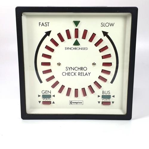 Jual SYNCRONIZED CROMPTON SYNCRHO CHECK RELAY 244-14DG-PMBX-FQ 110VAC ...