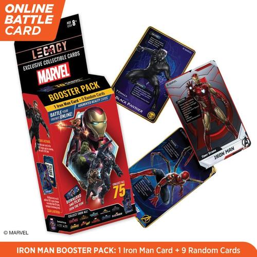 Jual Marvel Iron Man Booster Pack - 5Dx Legacy Ar Battle Cards ...