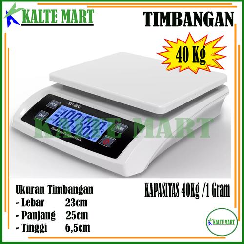 Jual Timbangan Computing Scale 30kg 40kg / Timbangan Buah Sayur Laundry ...