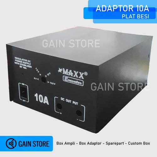 Jual Adaptor box 10A amper ampere plat besi - Kota Surabaya - Gain ...