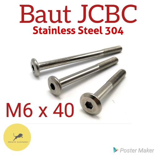 Jual Baut JCBC M6 x 40 SUS304 - Jakarta Timur - Mekanikautomation ...