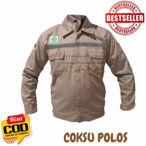 Jual WEARPACK SAFETY K3/SERAGAM PROYEK/BAJU KERJA/WEARPACK ATASAN WARNA ...