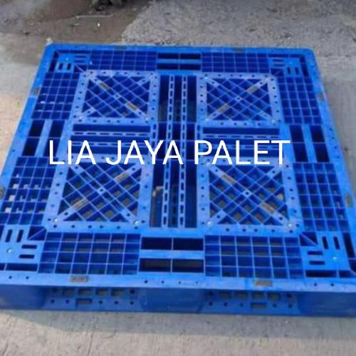 Jual palet plastik ukuran 110x110x15cm biru - Kab. Bekasi - lia jaya ...