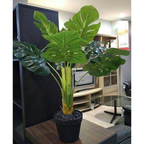 Jual Tanaman Monstera artificial latex Tanaman hias palsu plus pot ...